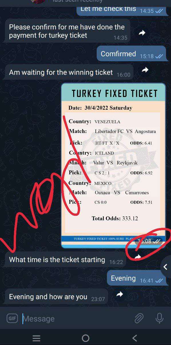 Turkey Fixed Ticket 30/4/2022 - Time to Win